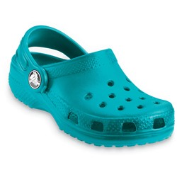 Turquoise Crocs Cayman