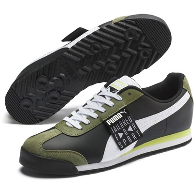 Puma French 77 2 Shoes in Black Coffee / Whisper White